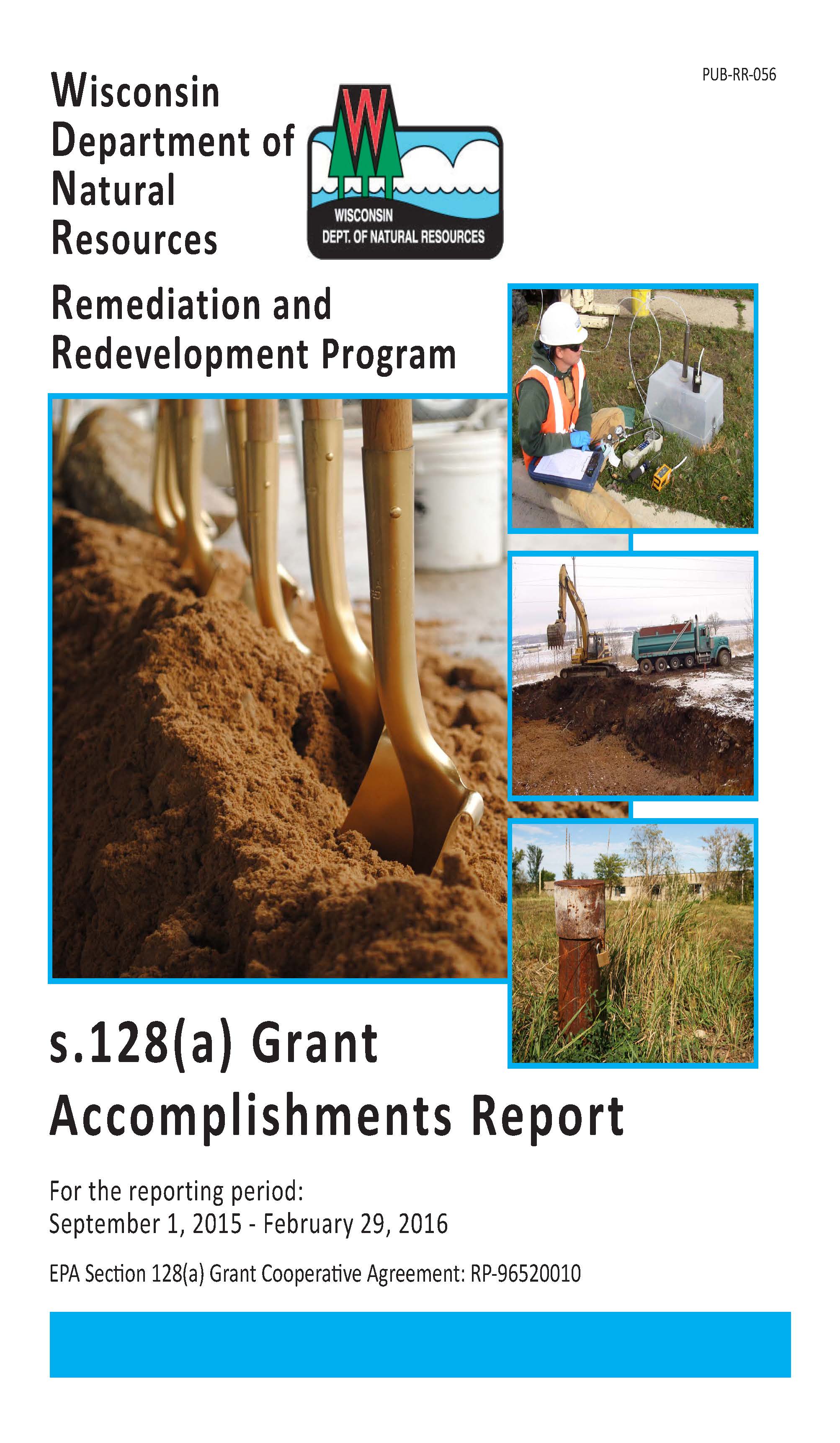 FY 2016 RR Program 128(a) Mid-Year Report Complete